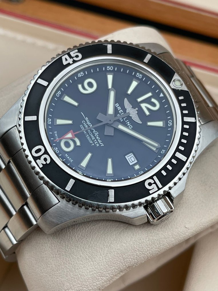 Breitling - Superocean Automatic 44 (NO RESERVE PRICE) - Ref. A17367 - Heren - 2000-2010 - Catawiki