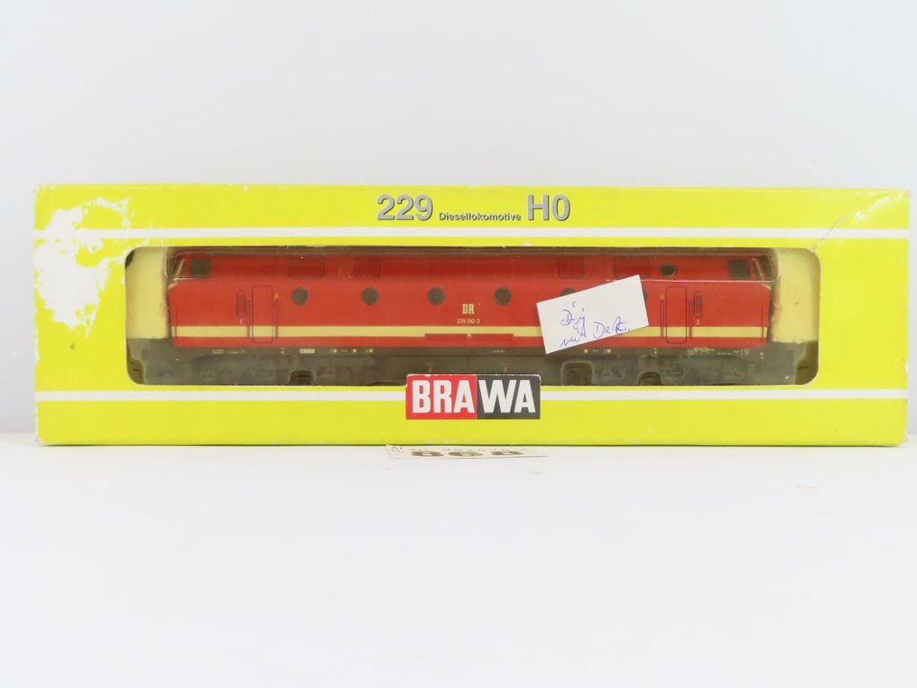 Brawa H0 - 0402 - Diesel locomotive (1) - BR 229 - DR (DDR) - Catawiki