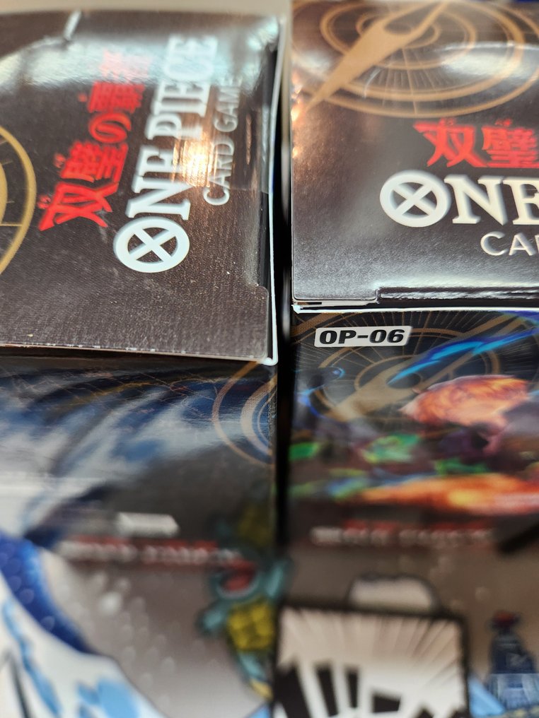 Bandai - 3 Booster box - One Piece - One Piece Card Game Wings of The Captain OP-06 Booster ...