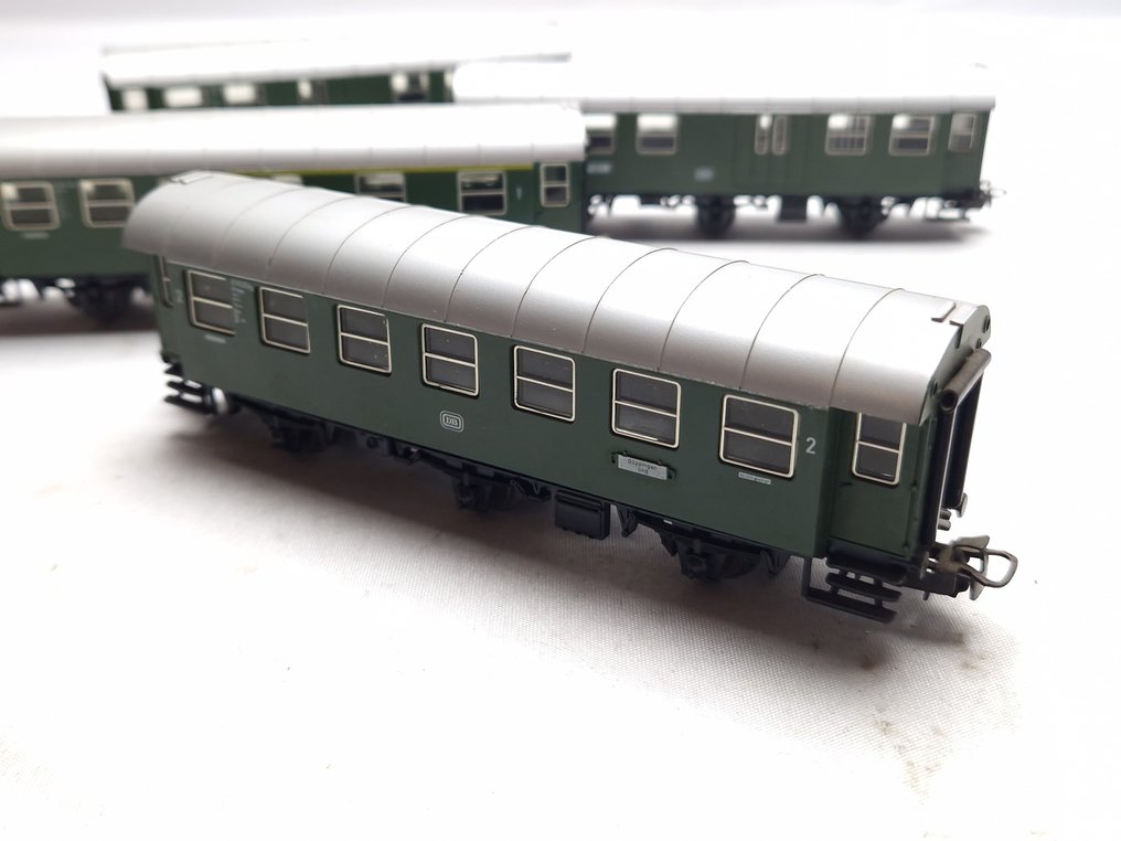 Märklin H0 - 4067/4079/4080 - Model train passenger carriage (4) - 4 Umbau wagons - DB - Catawiki