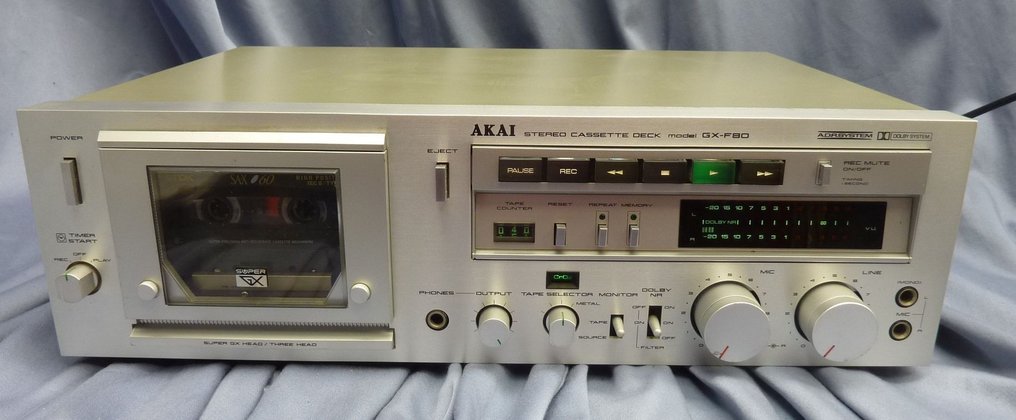 Akai - GX-F80 - Cassette recorder-player - Catawiki
