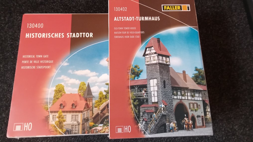 Faller H0 - 130400/130402 - Modeltreinlandschap (2) - Bouwpakketten ... Faller H0 - 130400/130402 - Modeltreinlandschap (2) - Bouwpakketten ...