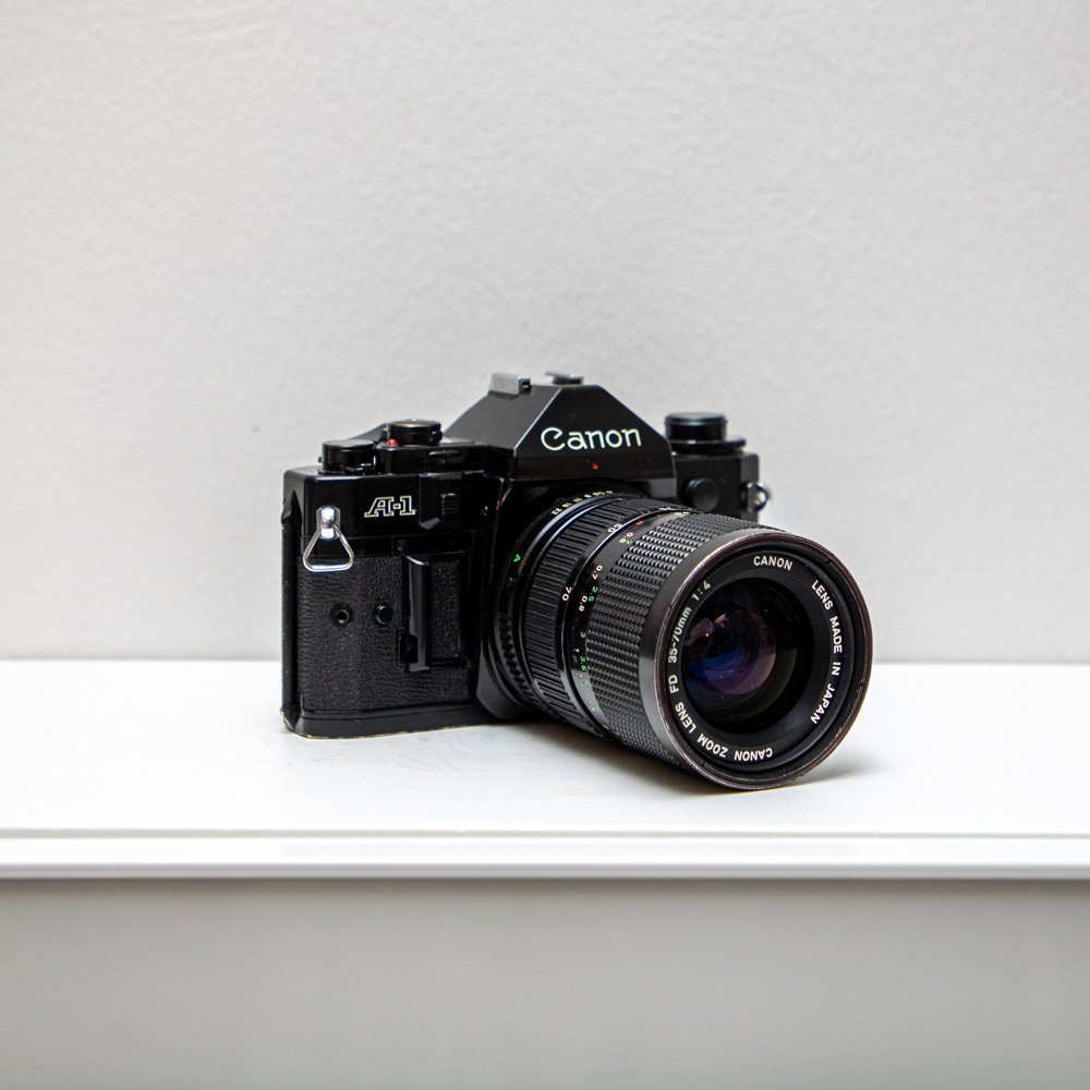 Canon A 1 And Fd 35 70mm F4 Analoge Camera Catawiki