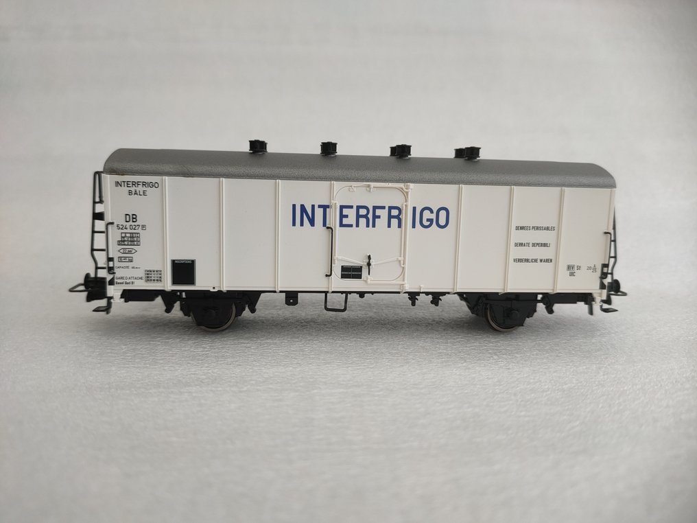 Brawa H0 - 2040 - Model train freight wagon set (1) - refrigerated van ...