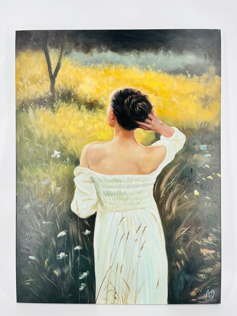 Anne Dias (1985) - The gaze lost in the wild - Catawiki