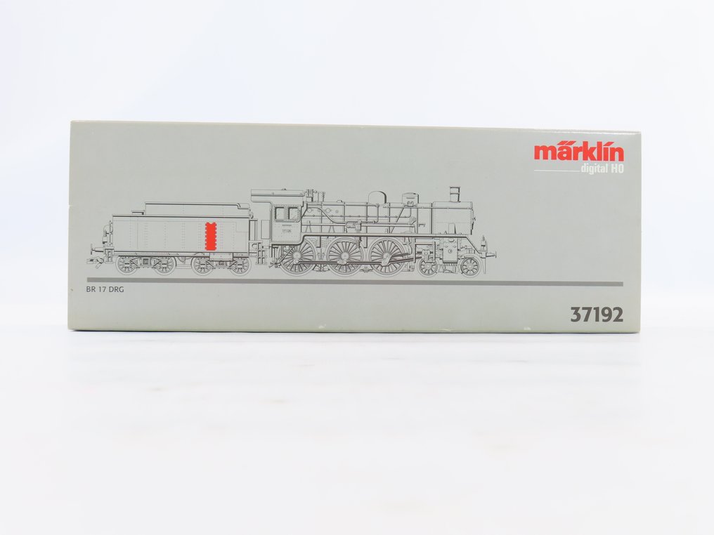 Märklin H0 - 37192 - Dampflokomotive mit Tender (1) - BR 17 mit ESU ...