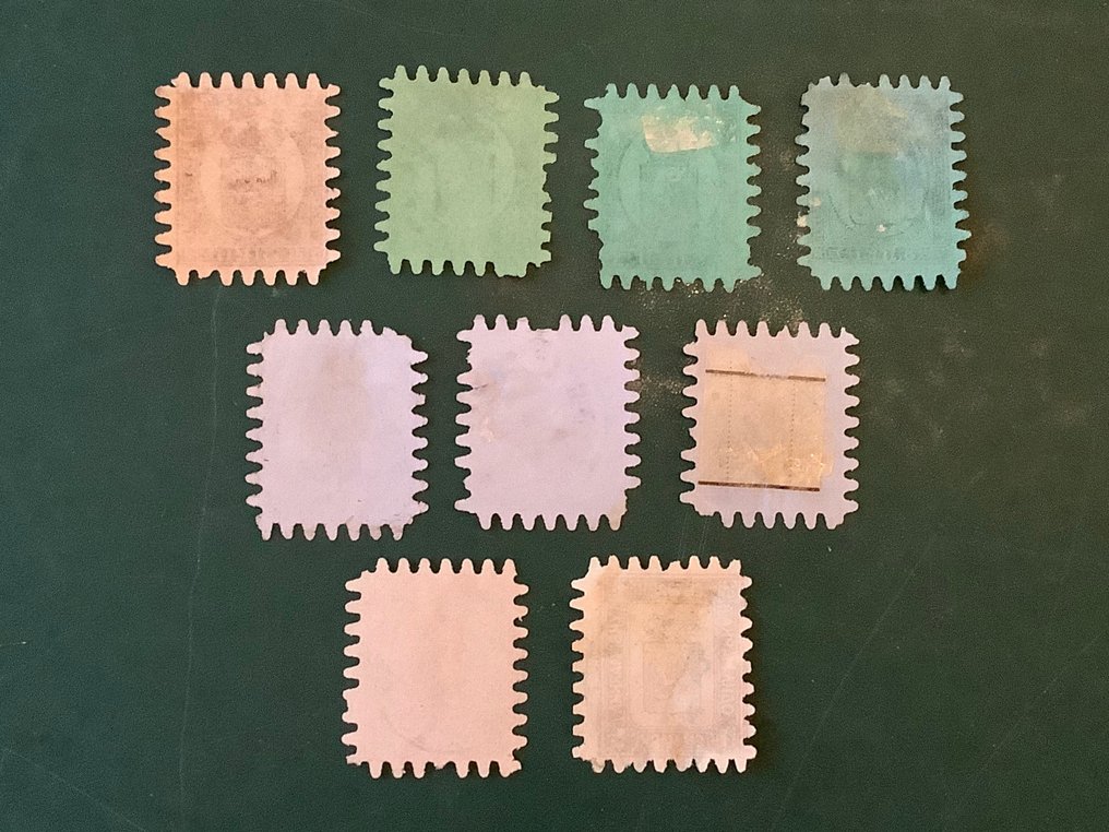 Finland 1866 - Serpentines: full emission in perforation C including 1 ...