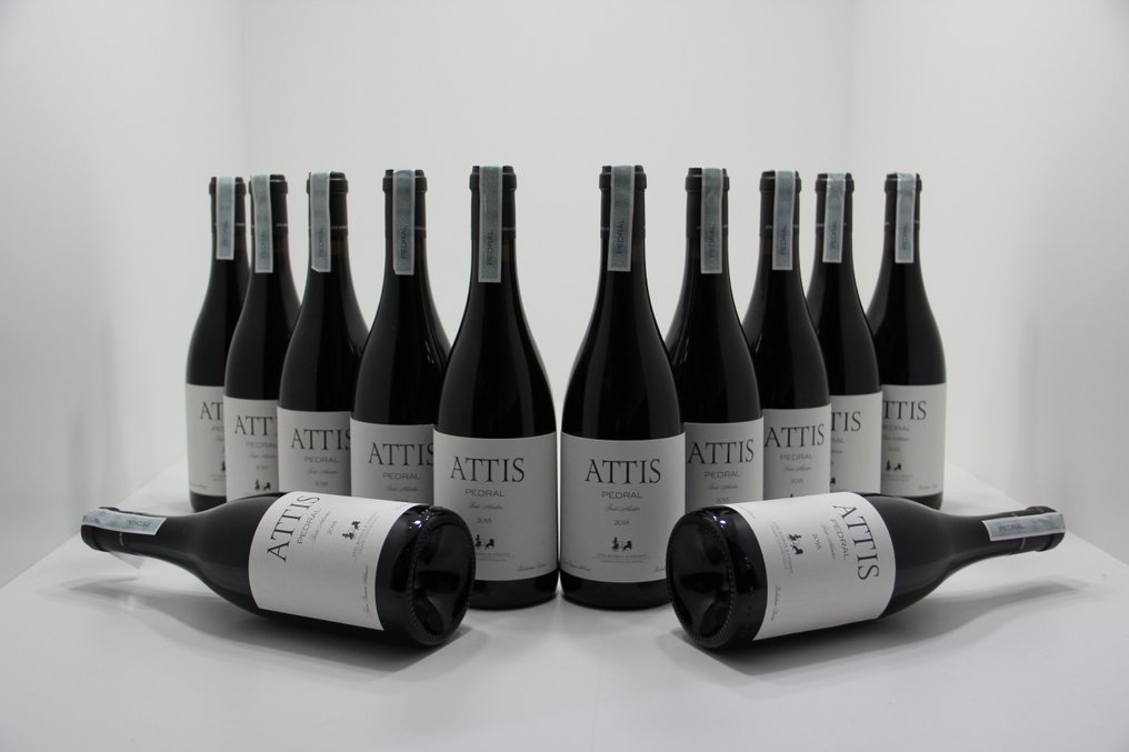 2018 Bodegas Attis, Attis Pedral Atlantico Tinto - Rias Baixas - 12 Bouteilles (0,75 L) - Catawiki