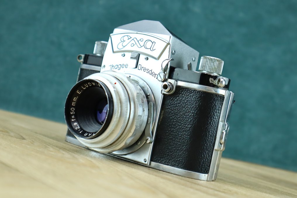 Ihagee Dresden Exa + Ludwig V Meritar 2,9/50mm | Single lens reflex ...
