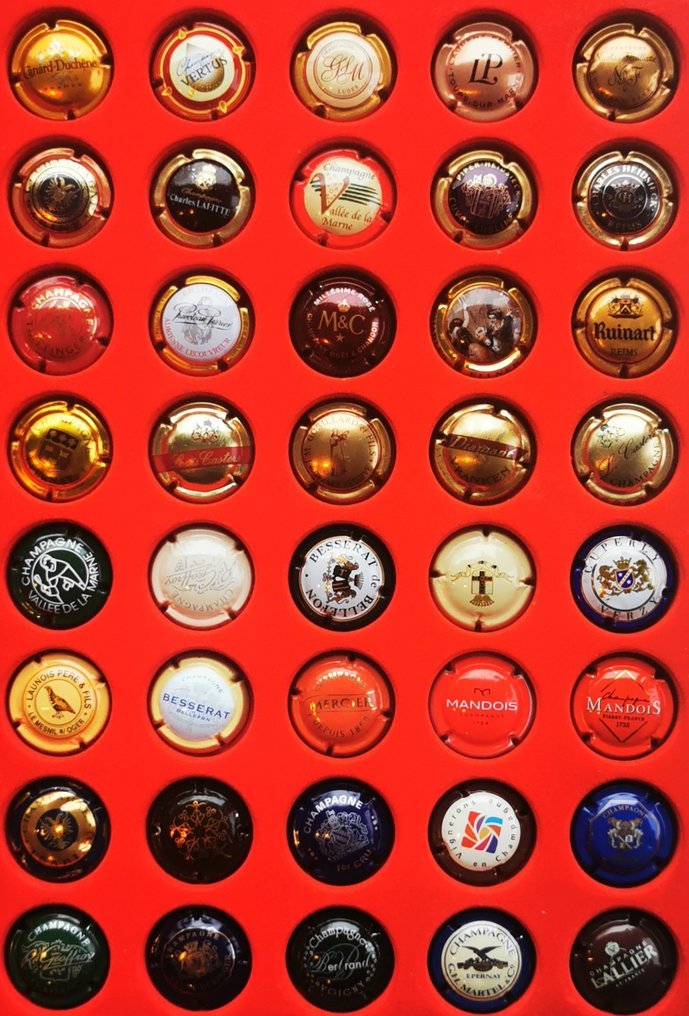 Champagne capsules (510) - Iron (cast/wrought) - Catawiki