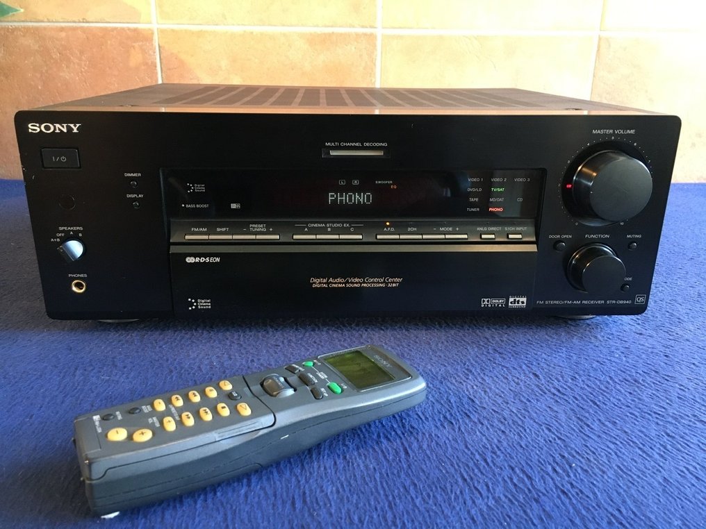 Sony - STR-DB940 QS serie Solid state multi-channel receiver - Catawiki