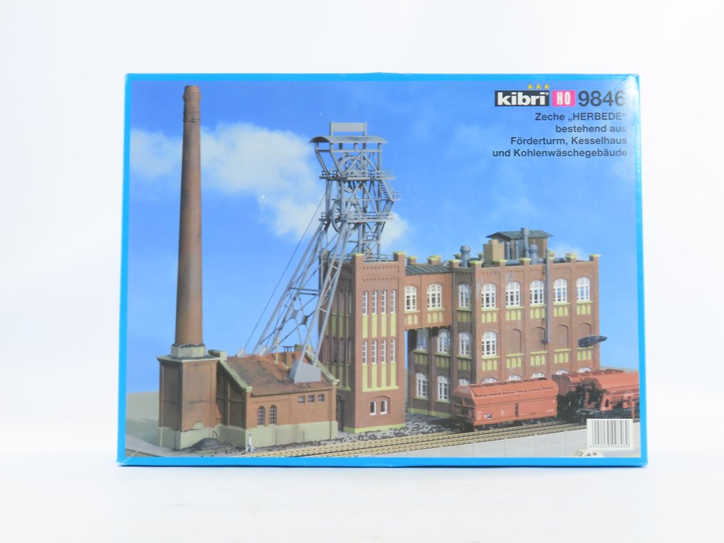 Kibri H0 - 9846 - Model train building kits (1) - Herbede coal mine ...