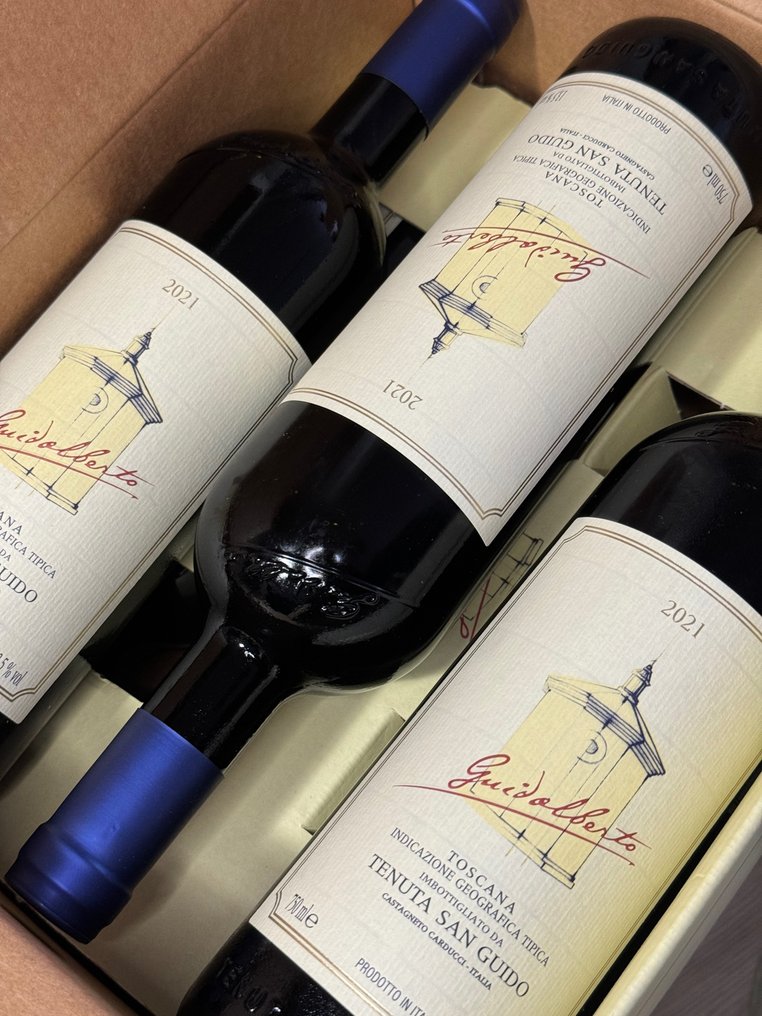 2021 Tenuta San Guido, Guidalberto - Toscana IGT - 6 Bottles (0.75L) - Catawiki