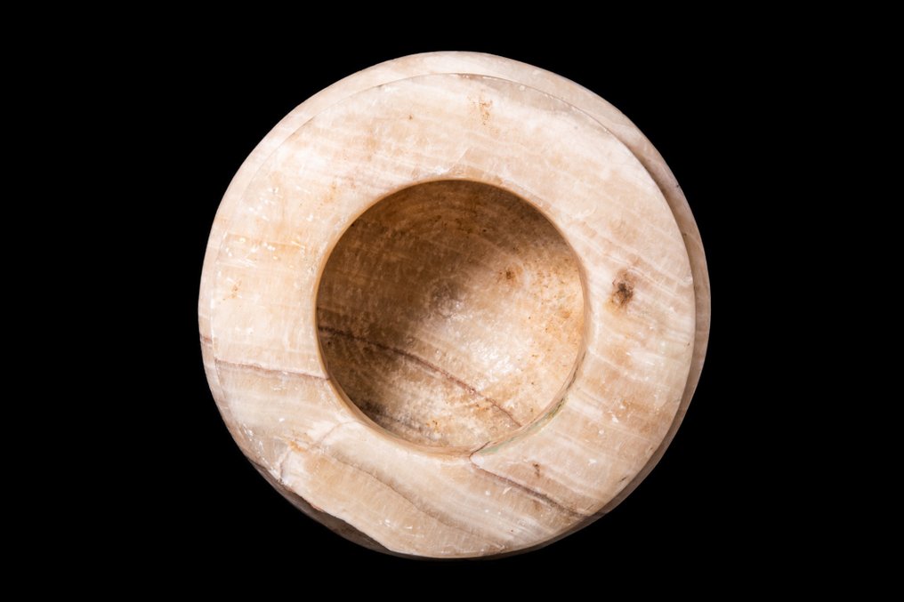 Ancient Egyptian Alabaster Offering Bowl - Catawiki