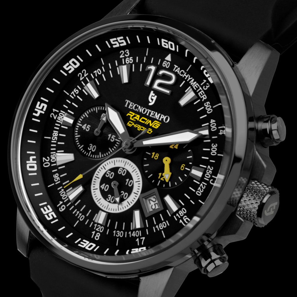 Tecnotempo® Chronograph 100M WR - "Racing Chrono" Limited Edition ...
