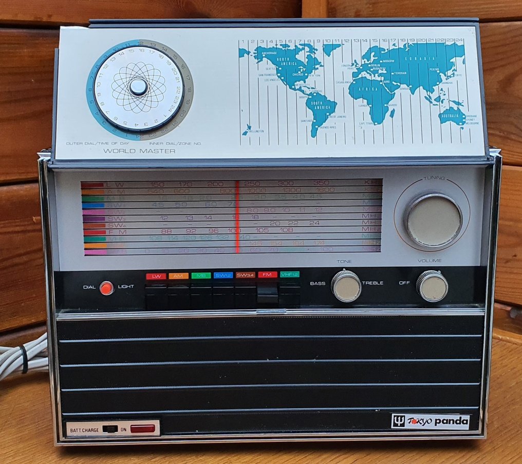 Tokyo Panda & Tokyo Marabu Model: U-502 - Vintage World Radio Receivers ...