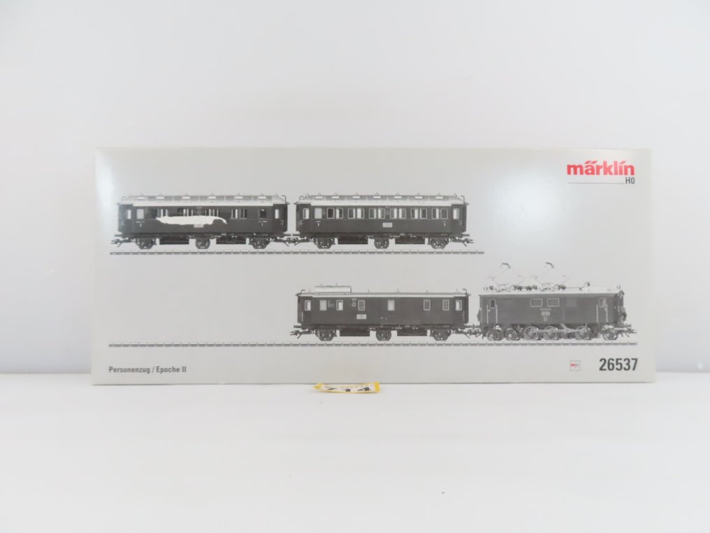 Märklin H0 - 26537 - Set de trenes (1) - Tren de viajeros con EP 3/6 y ...