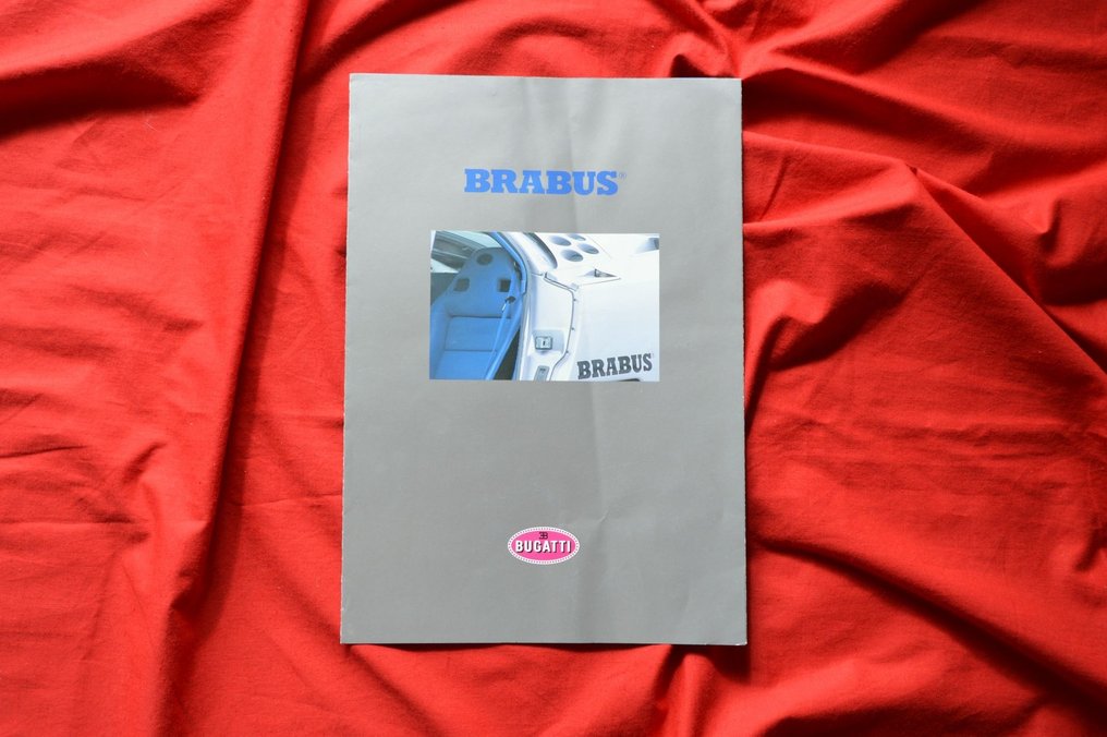 Brochure - Bugatti - Bugatti EB110 Brabus brochure catalogue prospekt - Catawiki