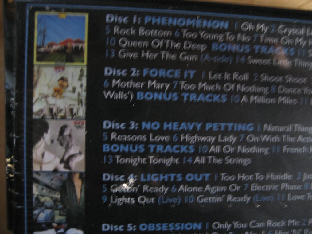 UFO - The Complete Studio Albums 1974-1986 10 CD BOX - Caja colección de CD - 2014 - Catawiki