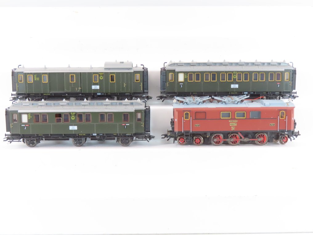 Märklin H0 - 26537 - Set de trenes (1) - Tren de viajeros con EP 3/6 y ...