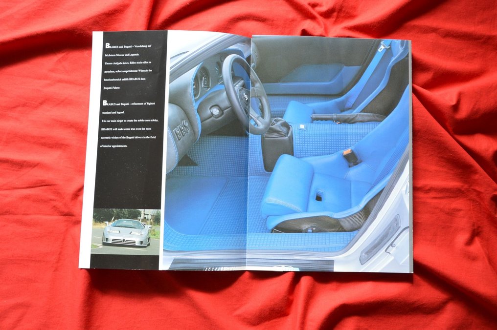 Brochure - Bugatti - Bugatti EB110 Brabus brochure catalogue prospekt - Catawiki