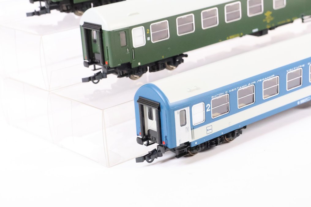 Sachsenmodelle H0 - 14009 - Ensemble de wagons de passagers pour trains ...