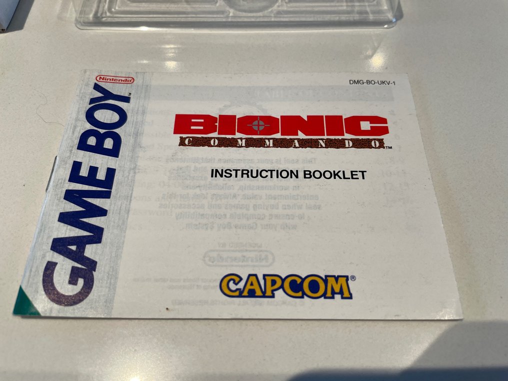Nintendo - Bionic Commando - Rare UKV - Gameboy Classic - Videogame - Met reprobox - Catawiki