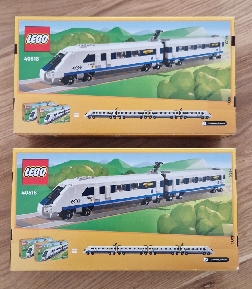 Lego - Creator - 40518 & 40518 - Hoge snelheids trein (High-Speed Train ...