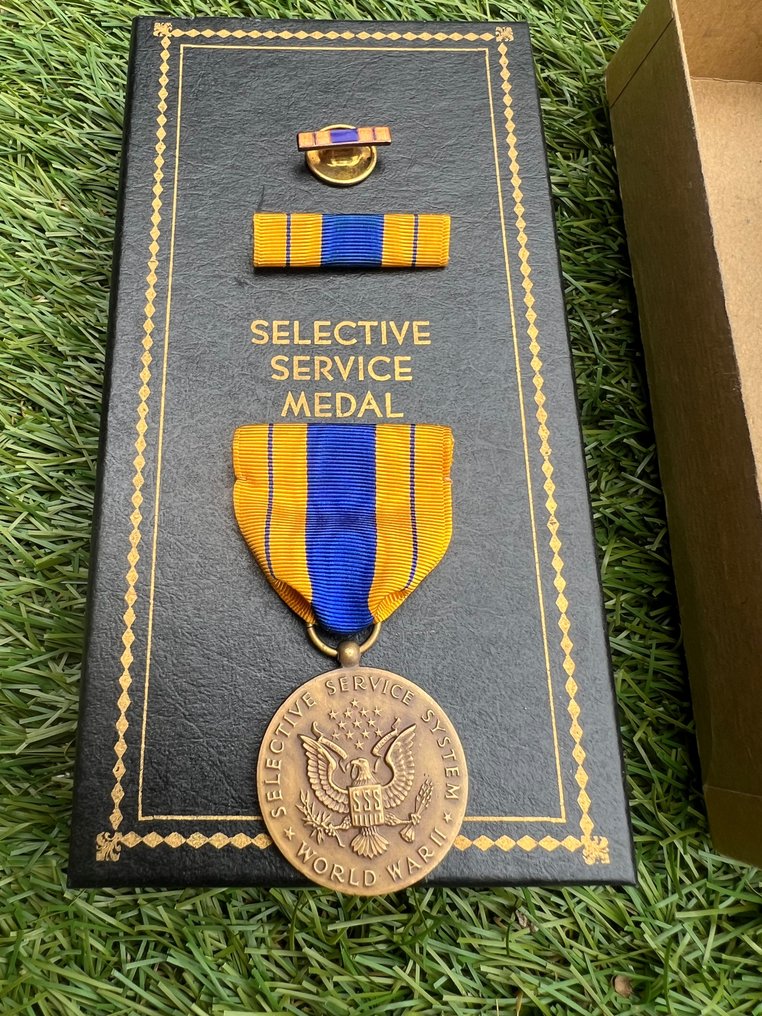 United States of America - Medal - US WW2 Selective Service Medal in ...