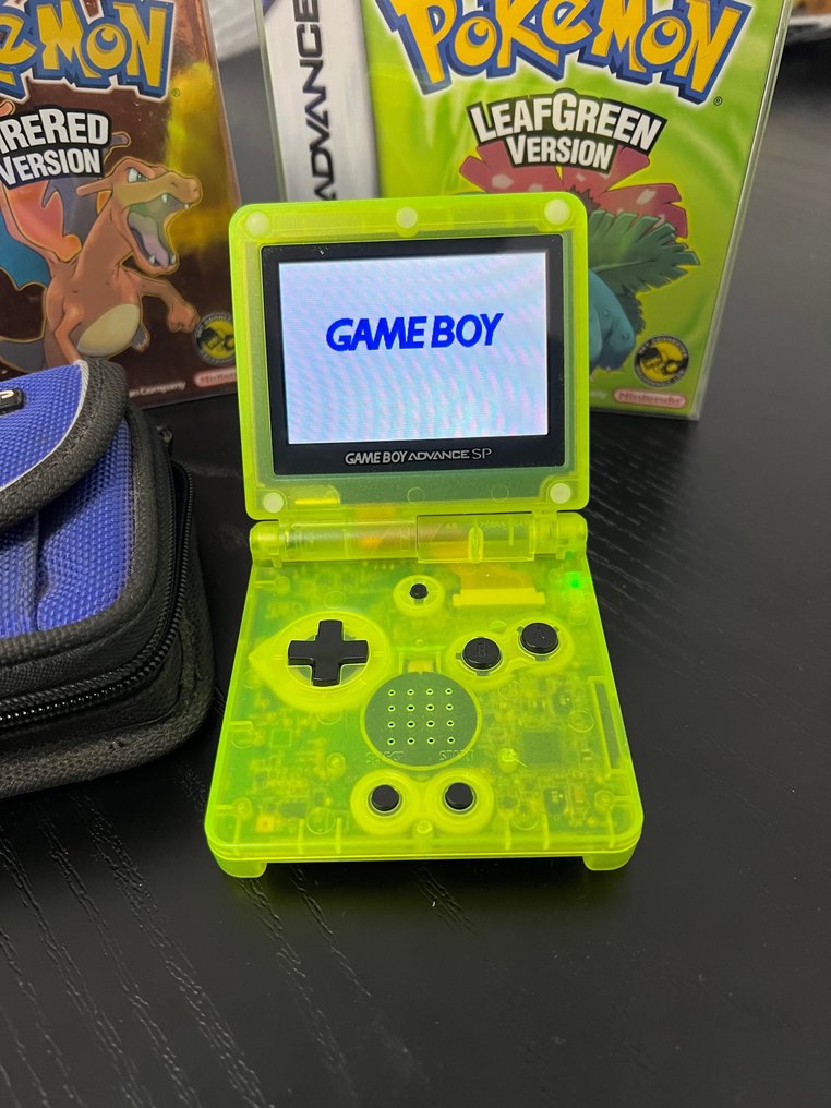 Nintendo - Mint Gameboy Advance SP with IPS Display and Extras ...