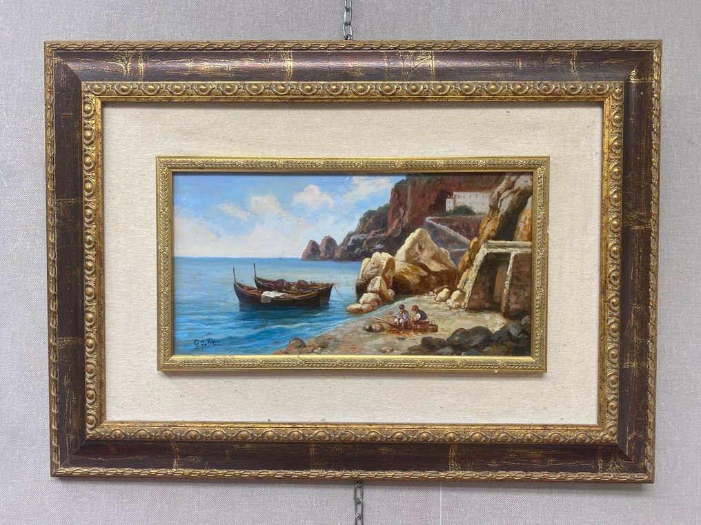Giovanni Auletta (1949) - Marina caprese - Catawiki