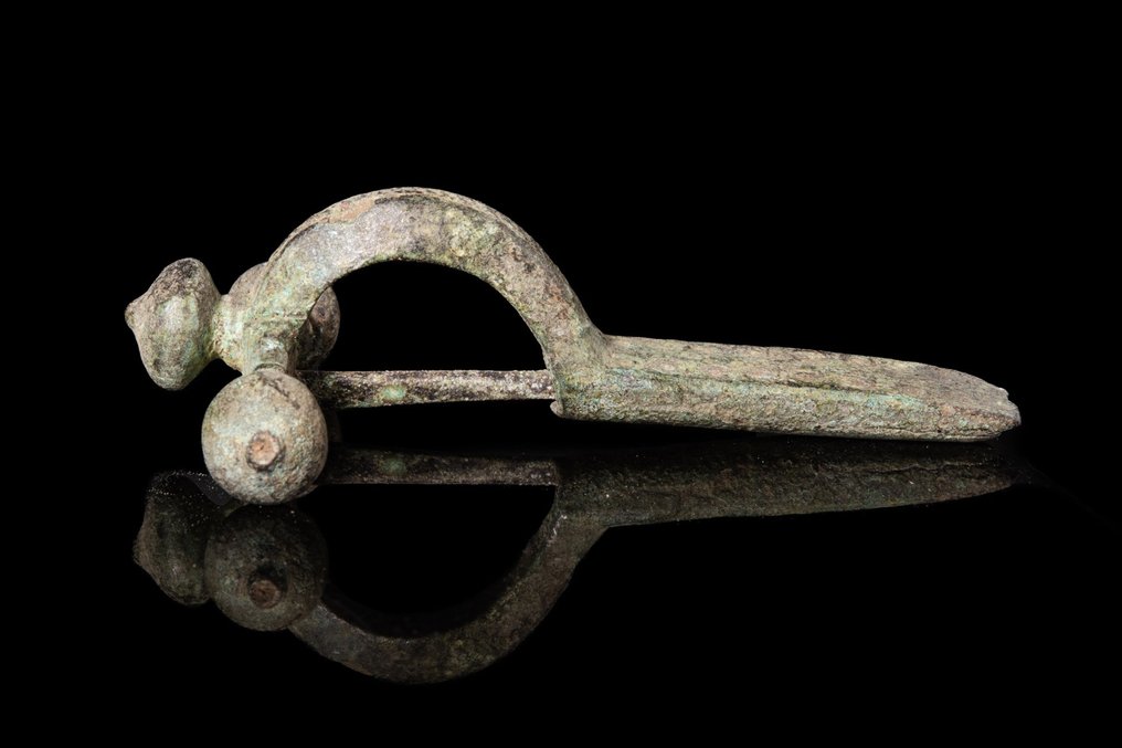 Ancient Roman Bronze Crossbow Fibula - Catawiki