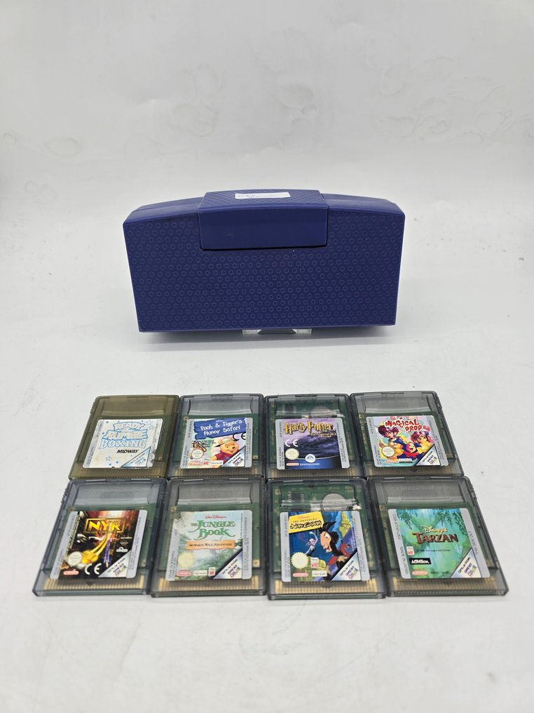 Rare Nintendo Game Boy Portable Carrier Case with 8 games - Nintendo ...