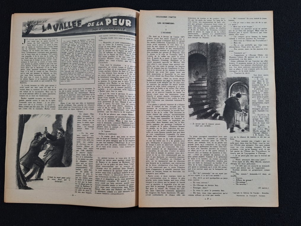 Tintin (magazine) - Nr 10 (Le Temple du soleil, couverture Hergé ...