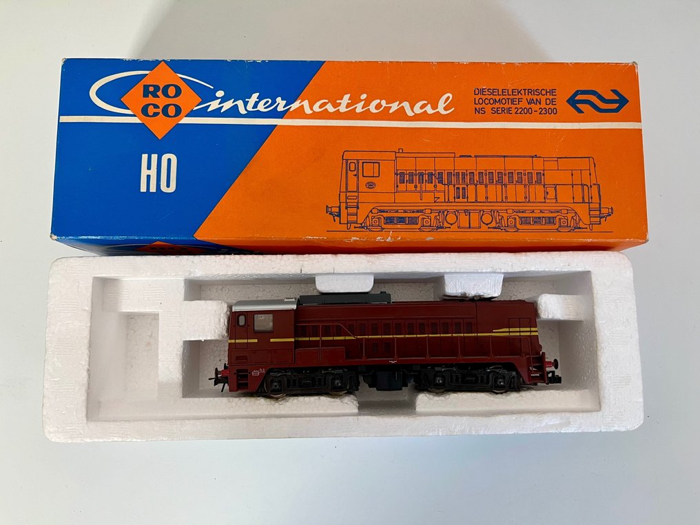 Roco H0 - 4155 - Diesellocomotief (1) - Loc 2256 - NS - Catawiki