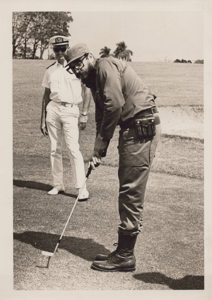 Alberto Korda (1928-2001) - Cuban Revolution Comm Fidel Castro Playing ...