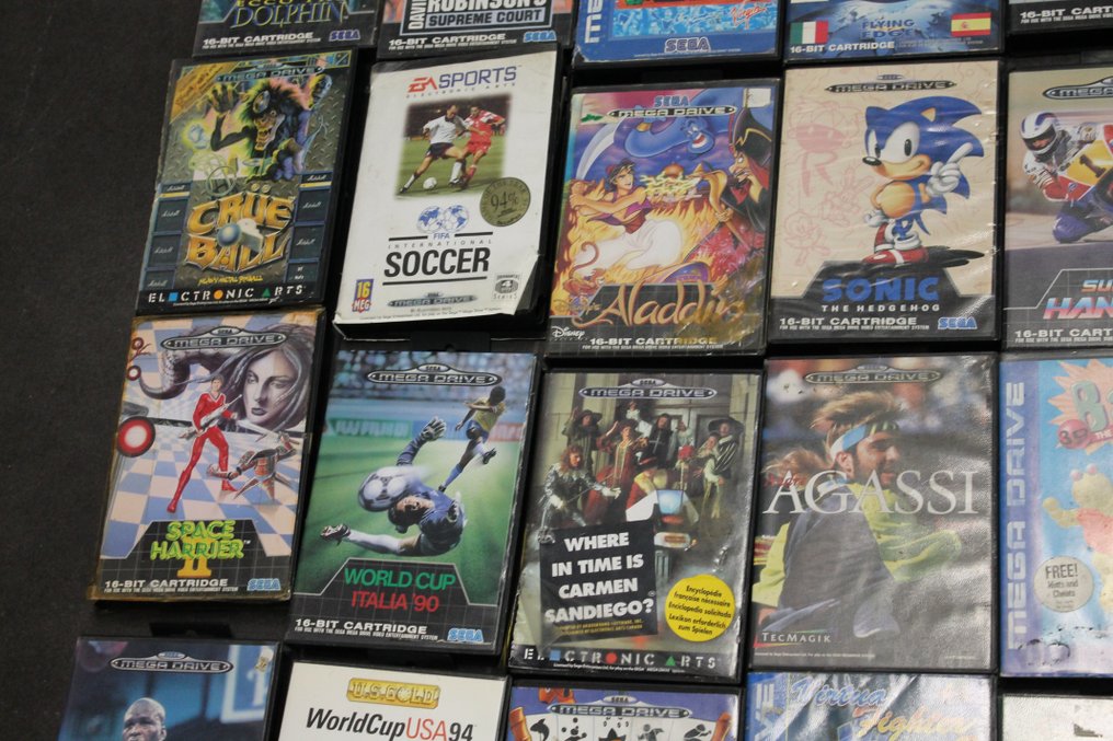 Sega - Mega Drive - Video game (29) - In original box - Catawiki