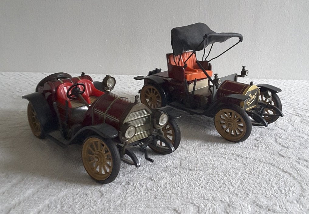 Schuco - Opwindbare blikken auto Schuco - 1225 - 1/24 - Mercer Type 35J ...