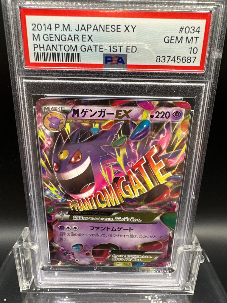 Pokémon - 1 Graded card - M gengar Ex - PSA 10 - Catawiki