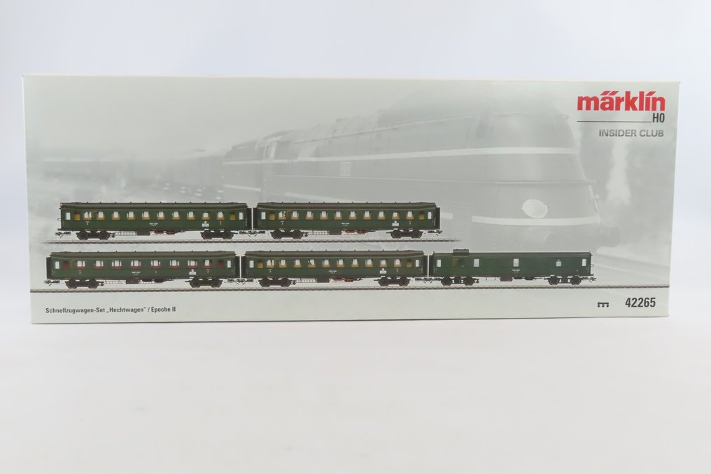 Märklin H0 - 42265 - Ensemble de wagons de passagers pour trains ...
