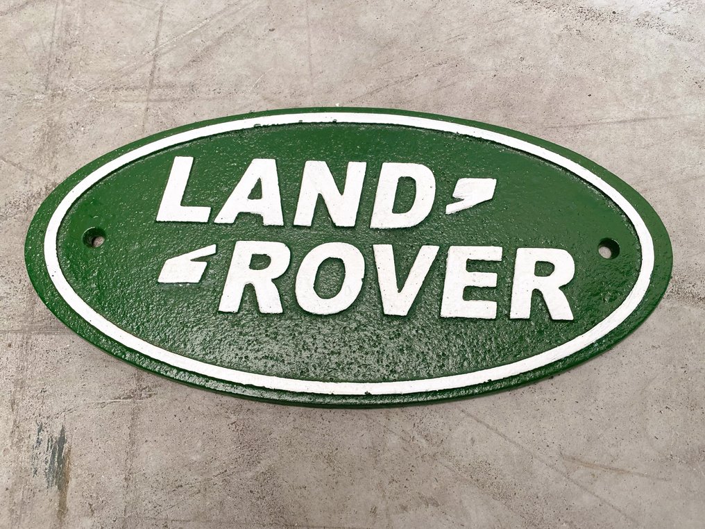 Land Rover - Sign - Iron (cast/wrought) - Catawiki