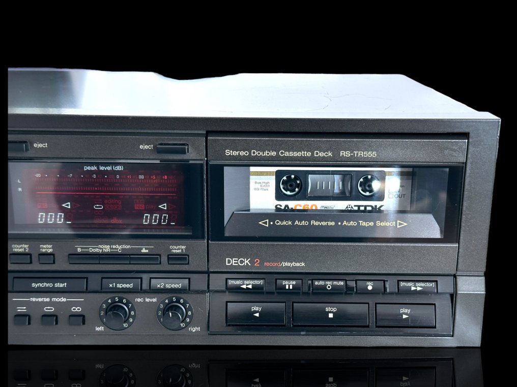 Technics - RS-TR555 Audiocassette deck - Catawiki