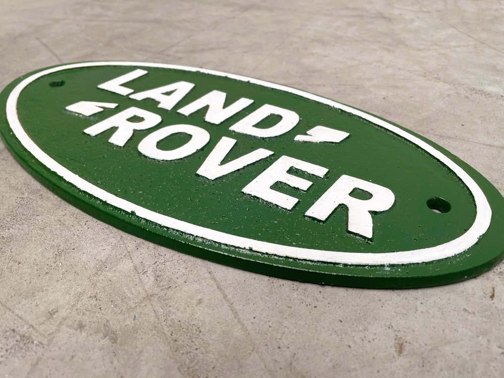 Land Rover - Sign - Iron (cast/wrought) - Catawiki
