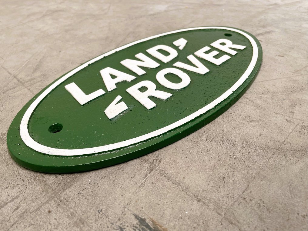 Land Rover - Sign - Iron (cast/wrought) - Catawiki