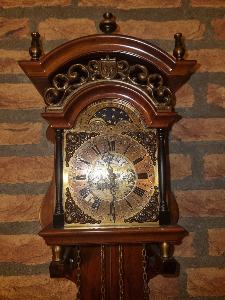 Wandklok - Sallander klok - Wuba - Hout - 1960-1970 - Catawiki