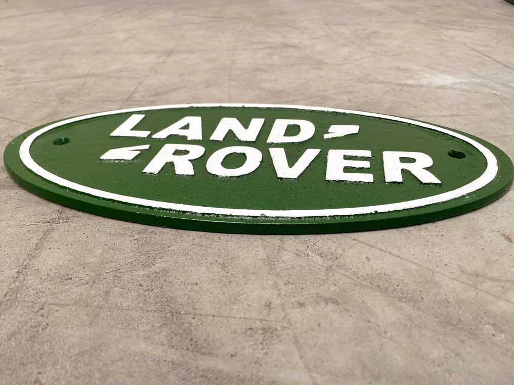Land Rover - Sign - Iron (cast/wrought) - Catawiki