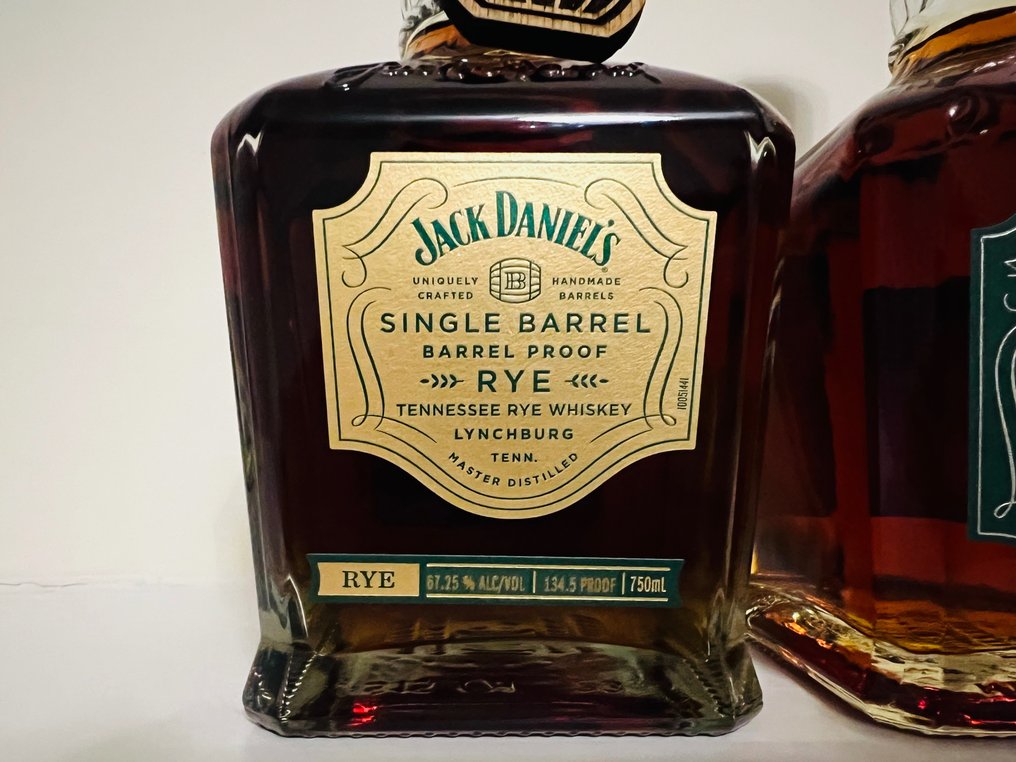 Jack Daniel's - Single Barrel Barrel Proof Rye & Single Barrel Rye ...