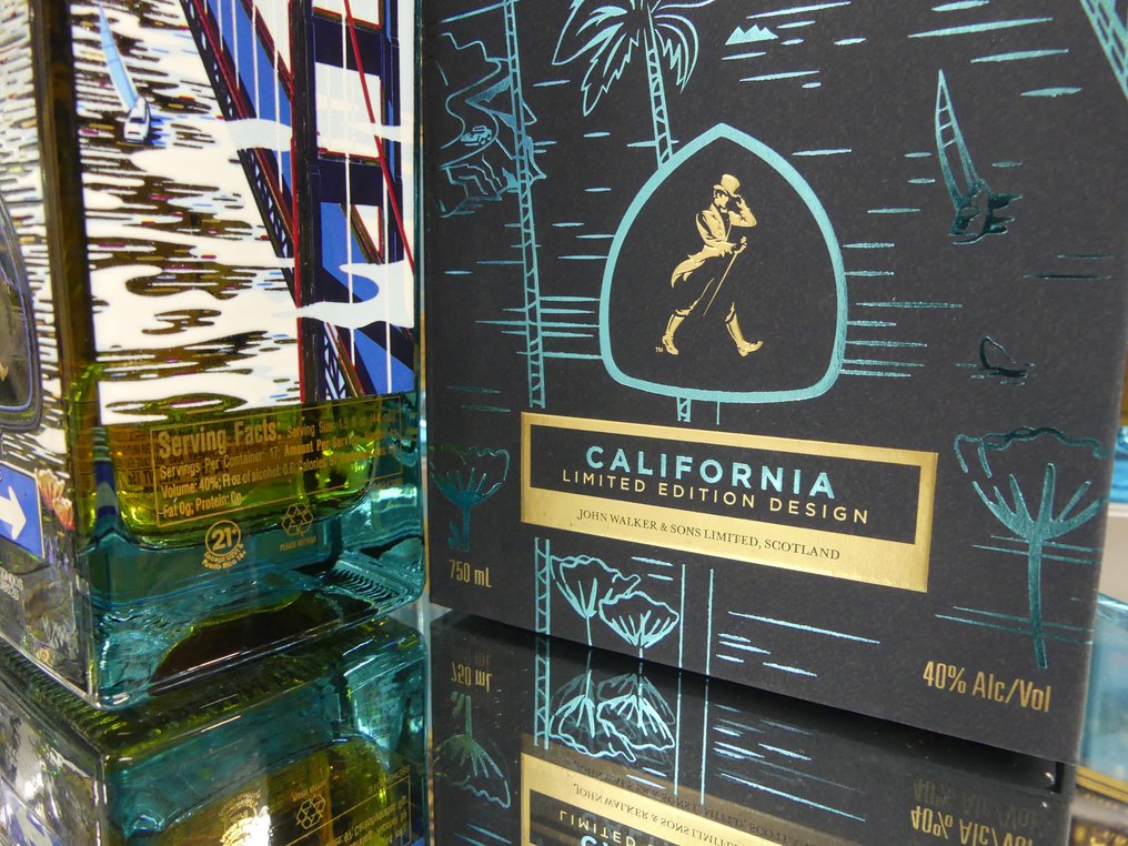 Johnnie Walker - Blue Label California Limited Edition Design from USA ...