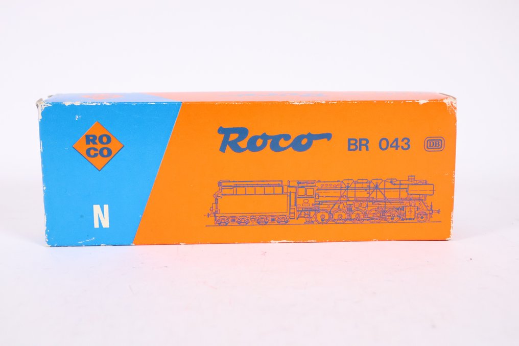 Roco N - 02106A - Steam locomotive with tender (1) - BR 043 - DB - Catawiki