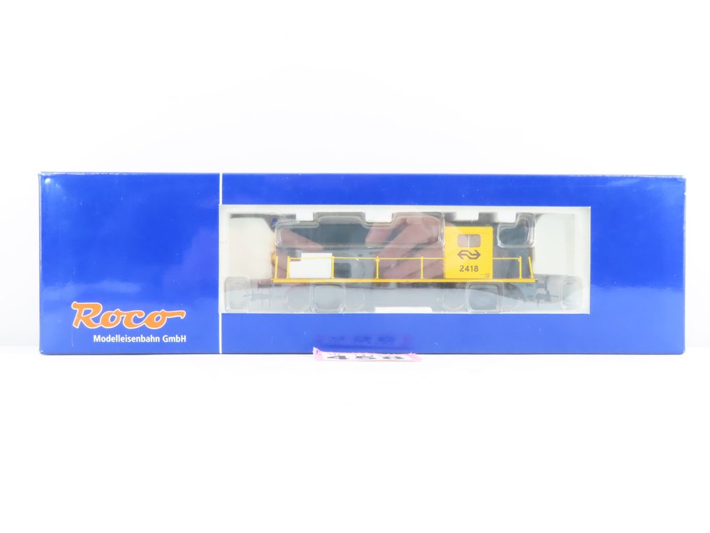 Roco H0 - 62793 - Diesel locomotive (1) - Series 2400 in gray/yellow ...
